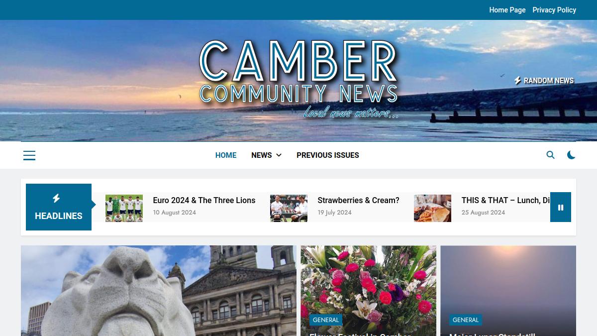 Camber Community News - Local news matters...